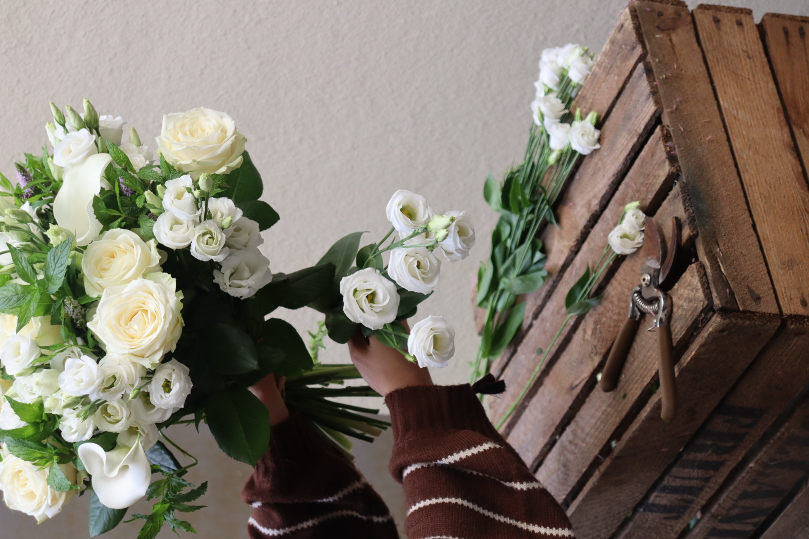 Cours floral luxe - Maison Christian Morel fleuriste Paris